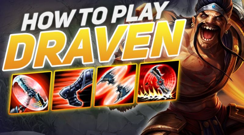 Draven mùa 12: Bảng ngọc và Cách lên đồ Draven AD mới nhất