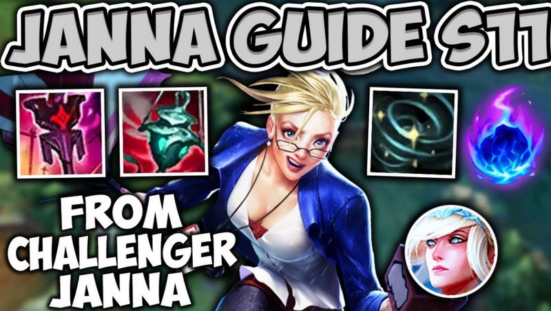 Janna mùa 12: Cách chơi, Lên đồ và Bảng ngọc Janna mới nhất