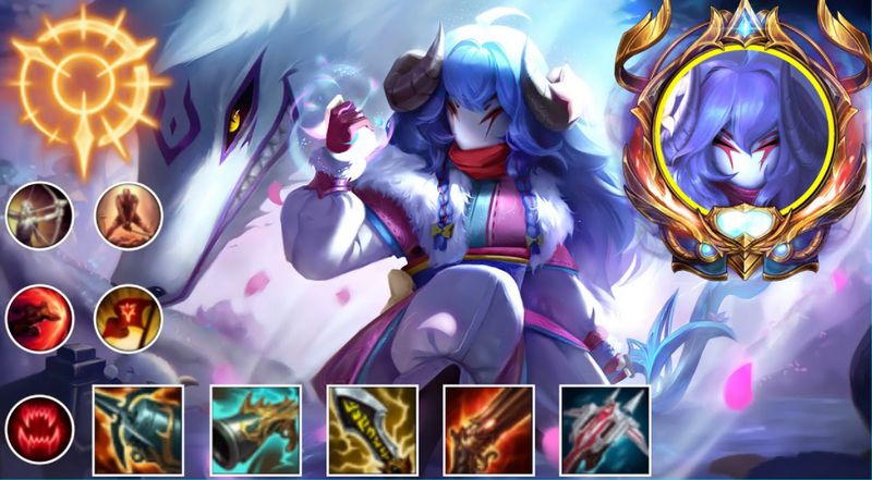 Kindred mùa 12: Bảng ngọc và Cách lên đồ Kindred MẠNH nhất