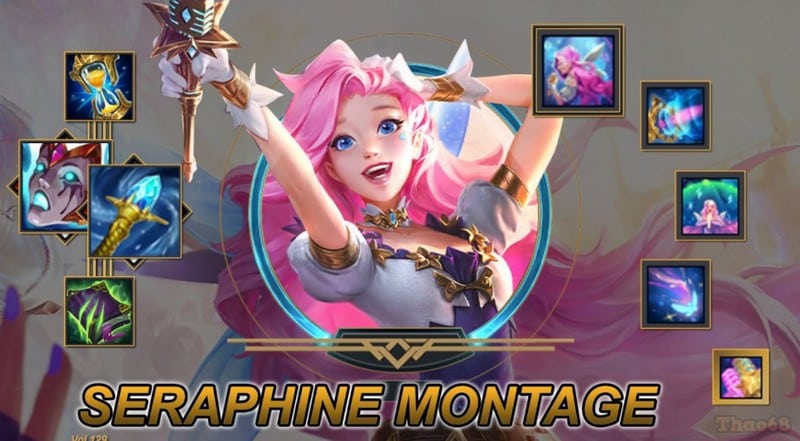 Seraphine mùa 12: Bảng ngọc, cách lên đồ Seraphine MẠNH nhất